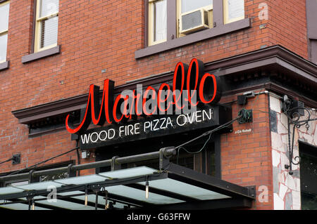 Marcello Italian restaurant and pizzeria on Commercial Drive in ...
