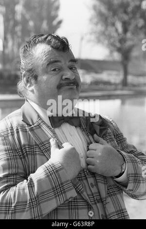 Paul Shane, who plays Ted Bovis in Hi-de-Hi, surrounded by the ...