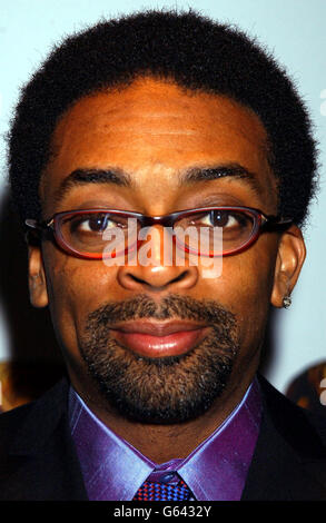American film director Spike Lee poses for a photograph in front of the ...