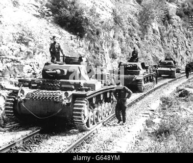 German army in Greece during world war two. 1941 Stock Photo - Alamy