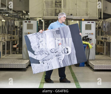 Nestle factory in Tutbury Staffordshire England UK where Nescafe coffee ...