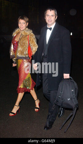 Actor Neil Morrisey and Tamzin Locise arriving at the Natural History ...