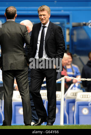 David Moyes Manager Of Everton Arrives during the Burnley v Everton ...