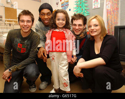 The four remaining Fame Academy contestants, from left to right; Sinead ...