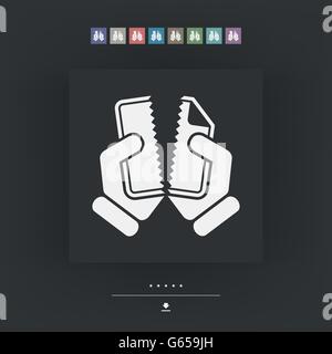 Tear sheet icon Stock Vector Image & Art - Alamy