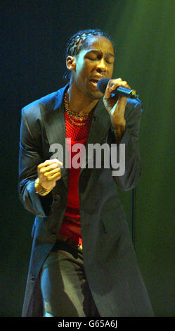 Lemar Obika Fame Academy. Lemar Obika performing during BBC 1's Fame ...