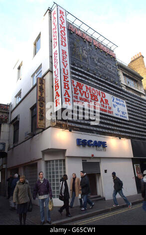 Paul Raymond the London Revue Bar king forming new routines with two of ...