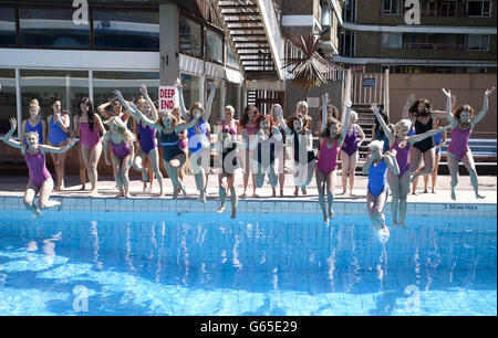 Speedo Sculpture's Parade Stock Photo - Alamy