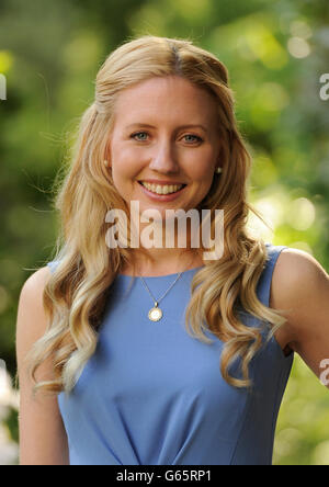 Caroline Bennett, founder of Great Date London at a reception at 10 ...