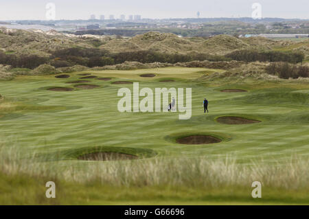 A general view of Trump International Golf Links & Hotel in Doonbeg, Co ...