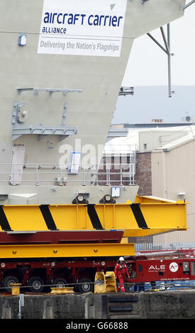 BAE Aircraft Carrier Stock Photo - Alamy