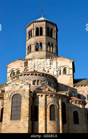 The abbey church of Issoire is one of the five major Romanesque ...