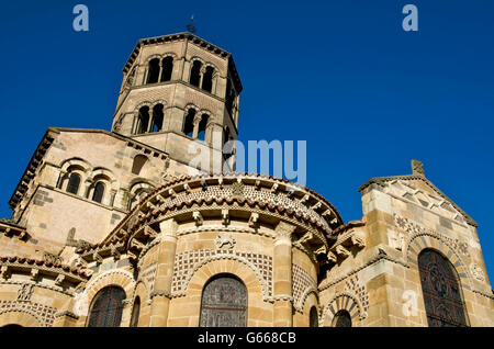 The abbey church of Issoire is one of the five major Romanesque ...