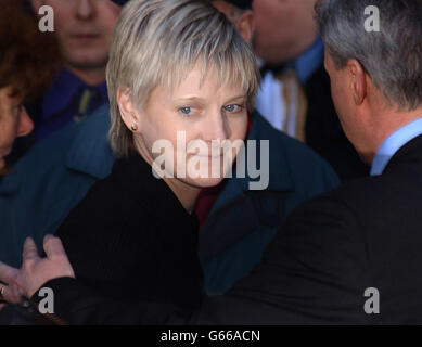 Solicitor Sally Clark, leaves the High Court in Central London. Mrs ...