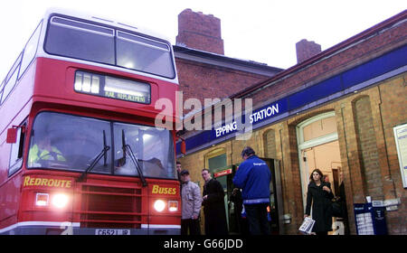 Epping Station, London Underground Central Line Stock Photo - Alamy
