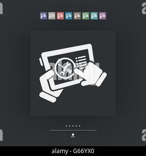 Touchscreen device setting Stock Vector Image & Art - Alamy