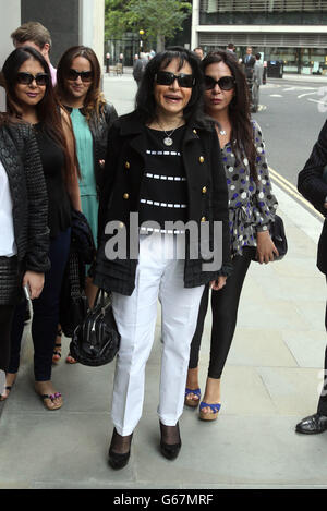 Consultant Daad Sharab arrives at the Rolls Building as Saudi Prince Al ...