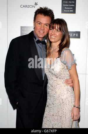 Singer Paul Young and Stacey Young arrive for the Tio Pepe/Carlton ...