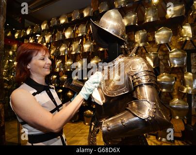 Line of Kings royal armouries exhibition, Tower of London White Tower ...