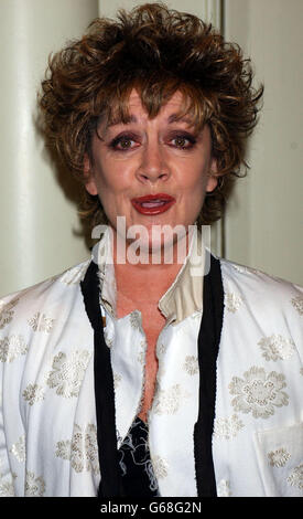 Amanda Barrie Actress Stock Photo - Alamy