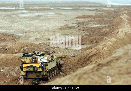 Iraq War - Scimitar light tank Stock Photo - Alamy