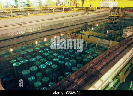 sellafield reprocessing pond 5 Stock Photo - Alamy