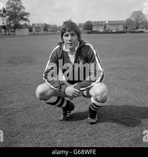 John Pullin. John Pullin, the England Rugby captain Stock Photo - Alamy