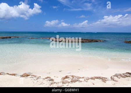 Transparent waters of Seven Mile Beach of Grand Cayman island (Cayman ...