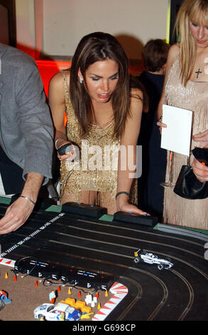 Haylie Ecker, from classical music group Bond, during the aftershow ...