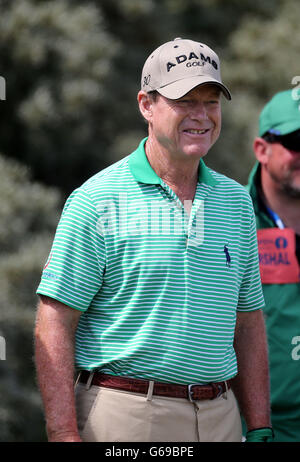 Tom Watson practice for Muirfield Open Championship. USA's Tom Watson ...