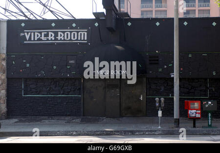 The Viper Room nightclub on Sunset boulevard, Hollywood, Los Angeles ...