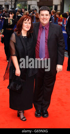 PETER KAY TV BAFTAS LONDON ENGLAND 13 April 2003 Stock Photo - Alamy