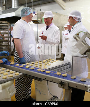 Prince Charles, Prince of Wales has a laugh during his visit to ...