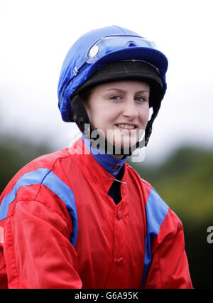 Danielle Mooney, jockey Stock Photo - Alamy