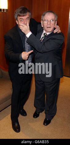 Veteran radio disc jockey Alan 'Fluff' Freeman and Tony Blackburn ...
