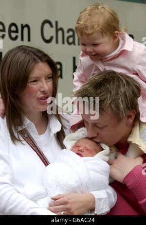 Celebrity Chef Jamie Oliver steps out of Queen Charlotte's and Chelsea ...