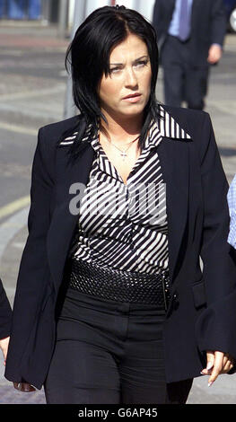 Actress Jessie Wallace who plays Kat in the BBC soap opera Eastenders ...