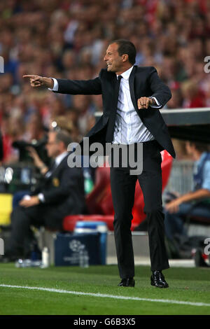 Massimiliano Allegri Head Coach of AC Milan gestures during Serie A ...