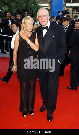 Max von Sydow and his wife at the Cannes Film Festival, 5/2003, by ...