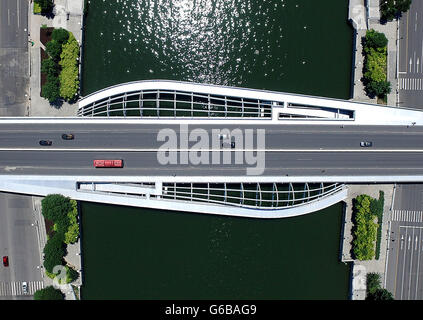 Tianjin Haihe Jinfu Bridge Stock Photo - Alamy