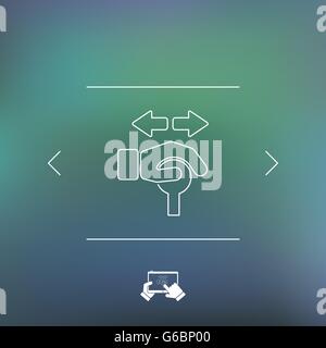 Operating lever icon Stock Vector Image & Art - Alamy