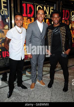 Oritse Williams of JLS arriving at the World Premiere of Skyfall at The ...