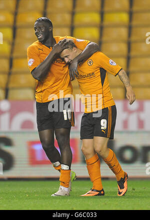 Wolverhampton Wanderers' Leigh Griffiths celebrates his 2nd & Wolves ...