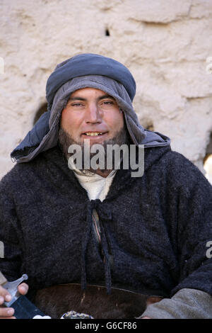 Uzbekistan, Khiva, men in traditional dress Stock Photo - Alamy