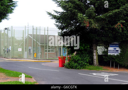 General view of Drake Hall prison, Eccleshall, Staffordshire where ...