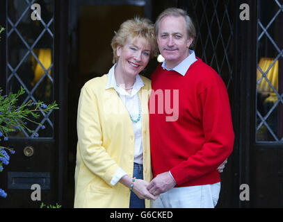 Former Tory MP Neil Hamilton and his wife Christine outside the High ...