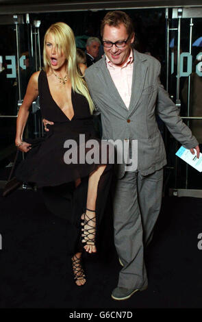 Comedian Vic Reeves arriving at the premiere of British film Billy ...