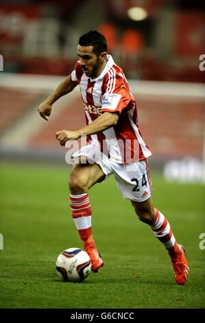 Stoke City's Oussama Assaidi during the Barclays Premier League match ...