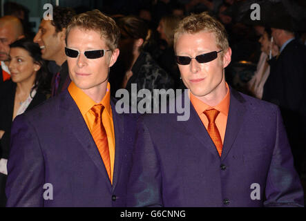 The Matrix cast arrive for the UK premiere of The Matrix Reloaded at ...