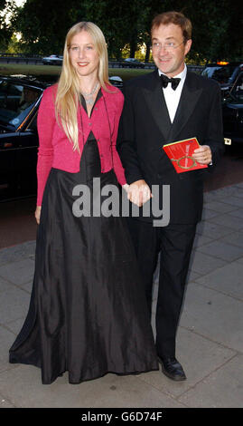Comedian Harry Enfield and his wife Lucy, who is pregnant with their ...